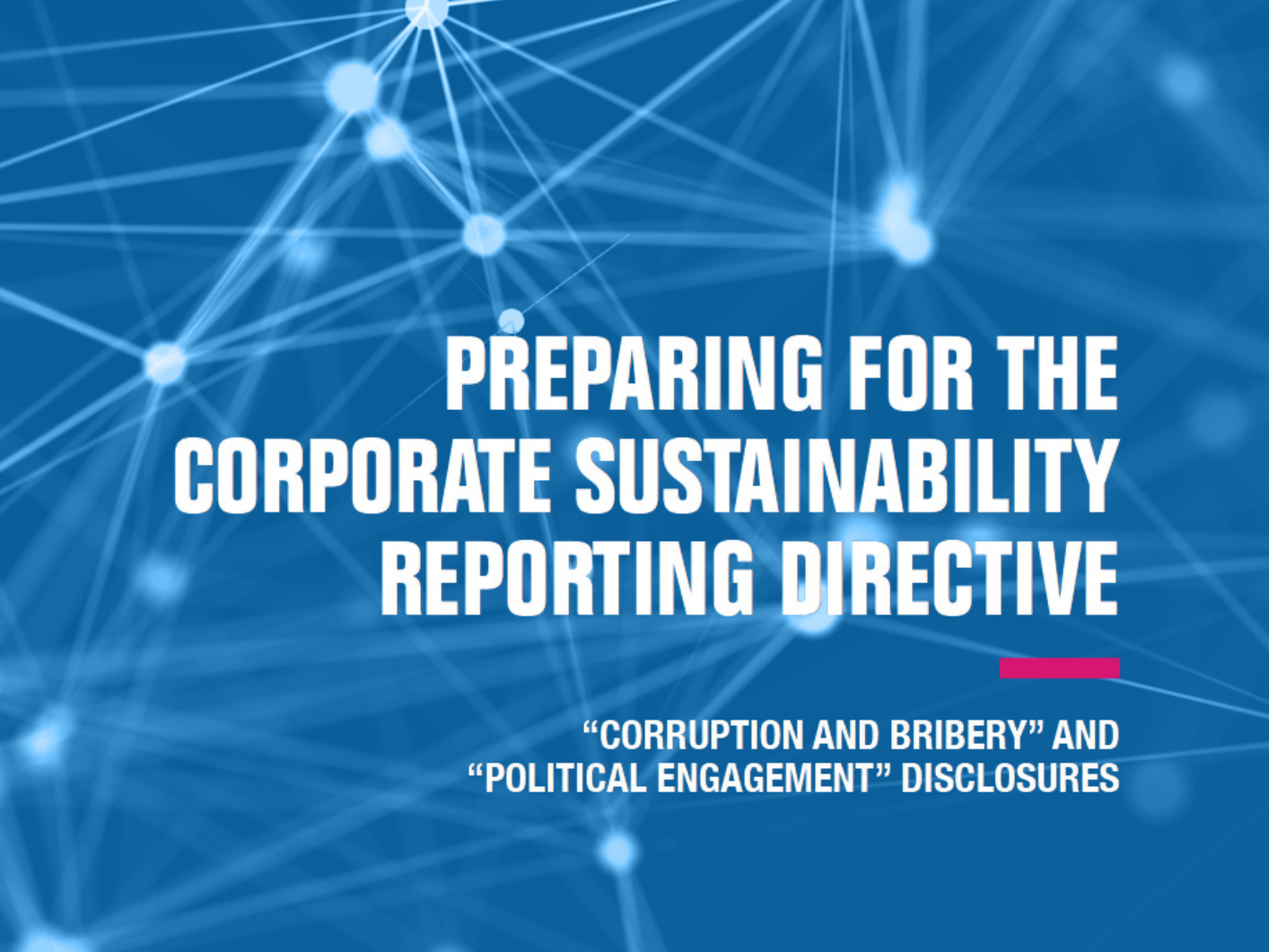 Preparing for the Corporate Sustainability Reporting Directive ...